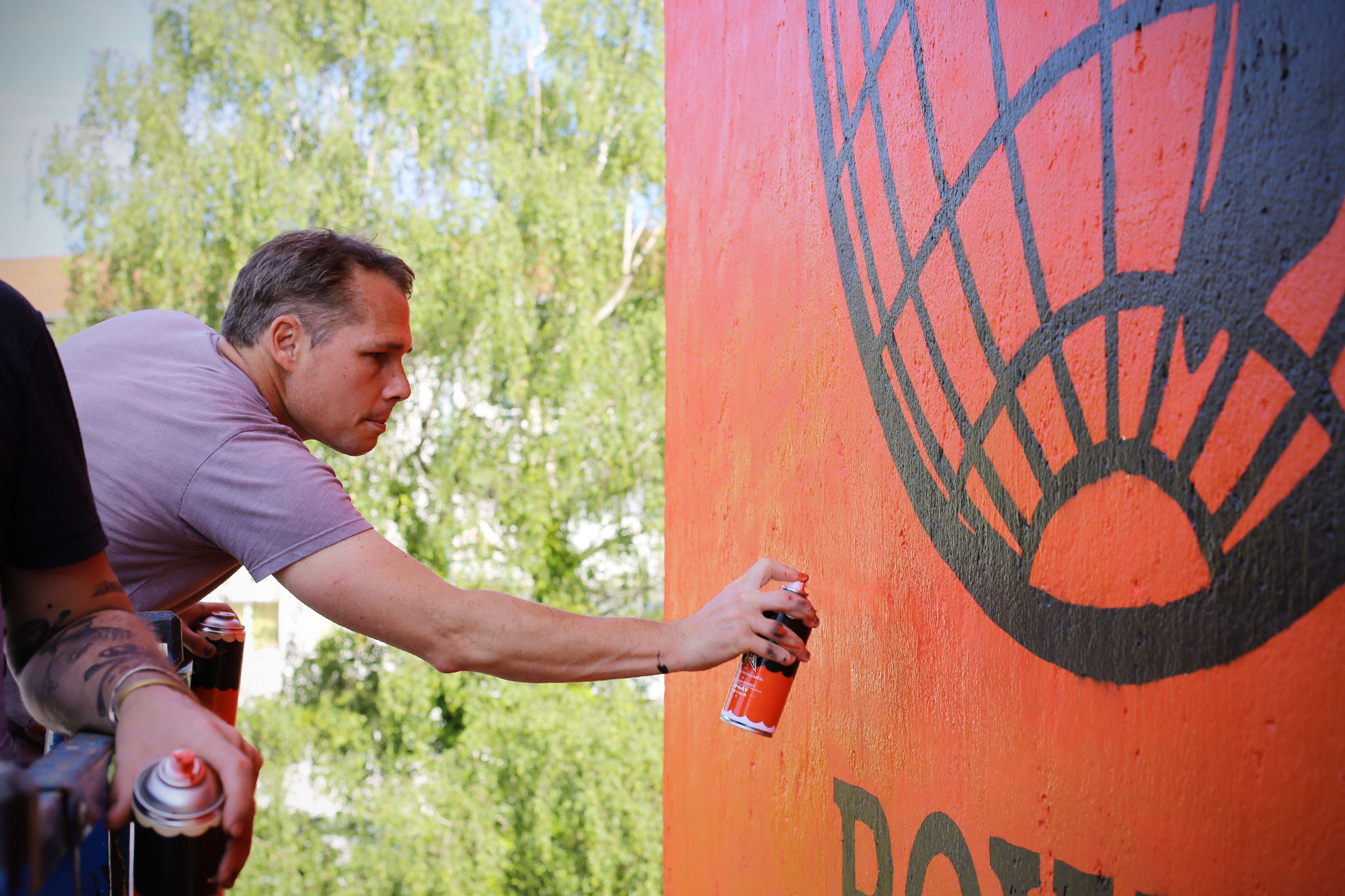 POSITIVE PROPAGANDA · STREET ART IN MÜNCHEN · AMUSEUM OF CONTEMPORARY ART