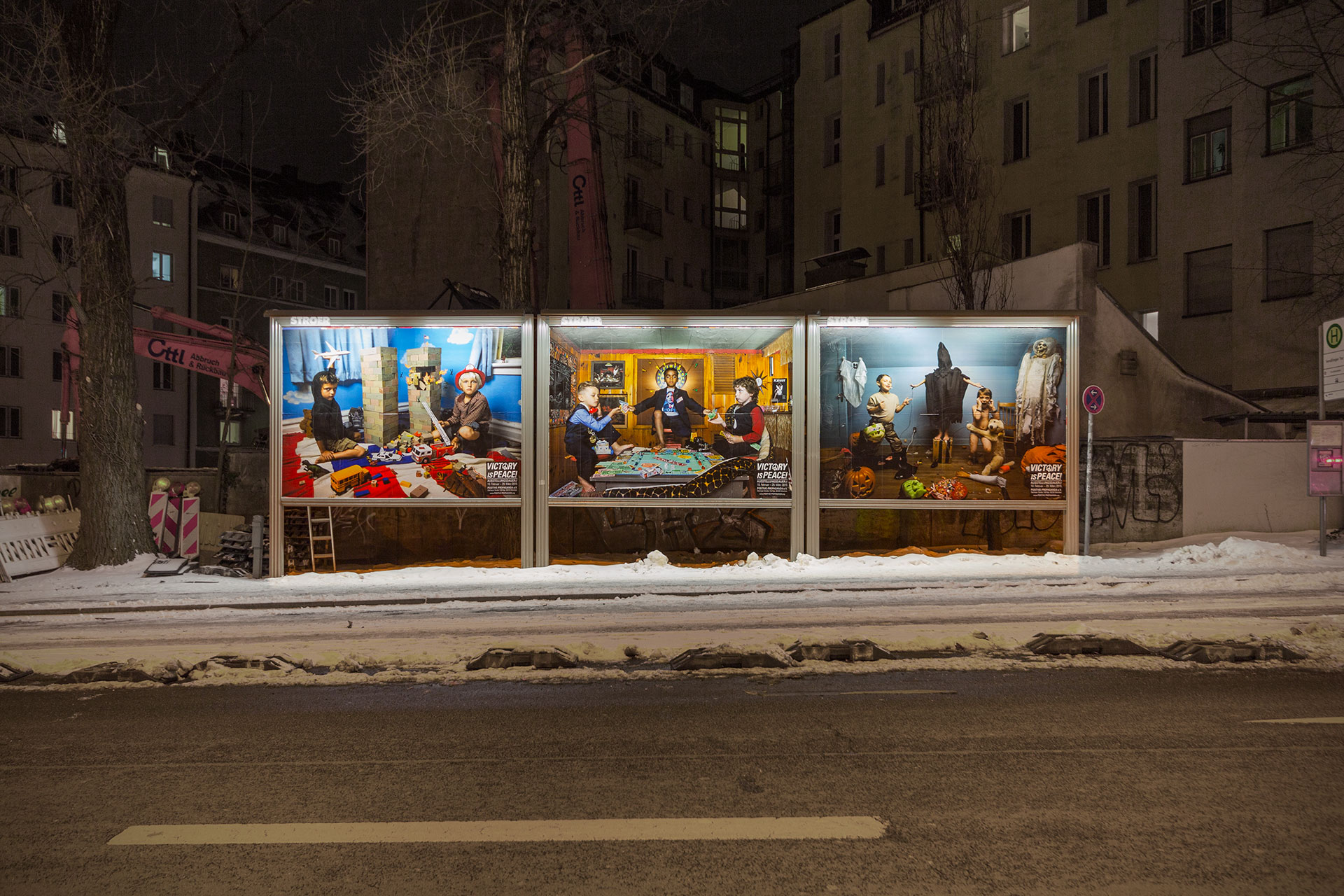 POSITIVE PROPAGANDA · STREET ART IN MÜNCHEN · AMUSEUM OF CONTEMPORARY ART